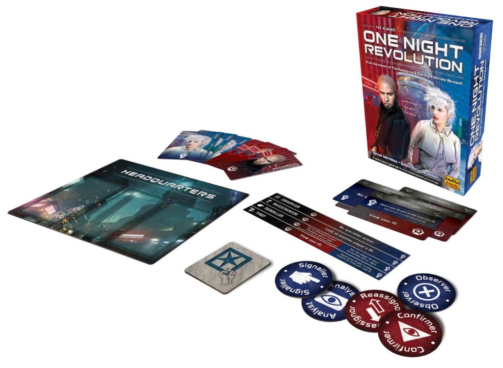One Night Revolution บอร์ดเกม – Little Kraken Board Game