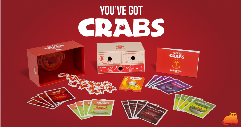 You've Got Crabs บอร์ดเกม – Little Kraken Board Game