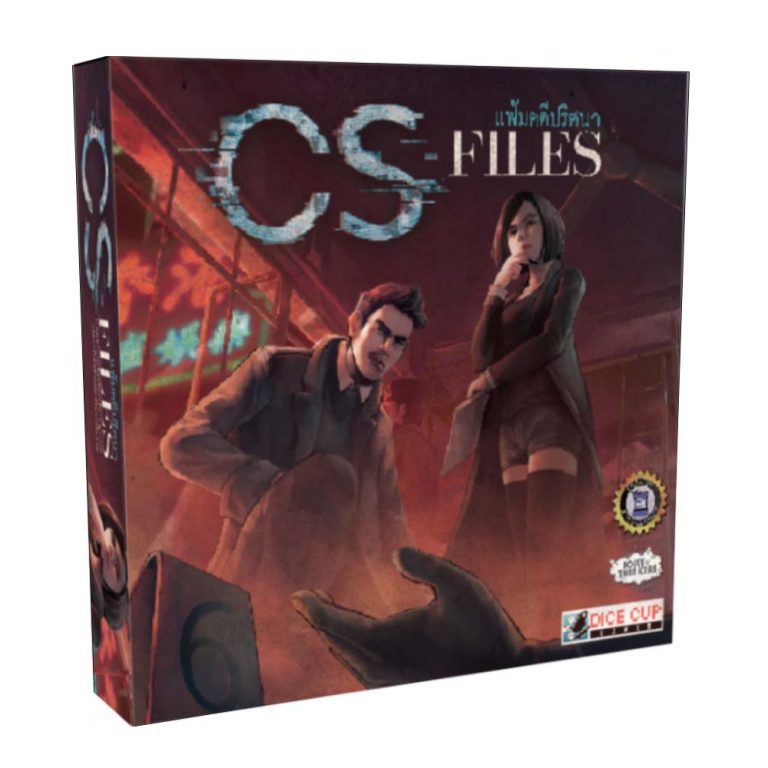 CS file แฟ้มคดีปริศนา (Thai Edition) บอร์ดเกม – Little Kraken Board Game