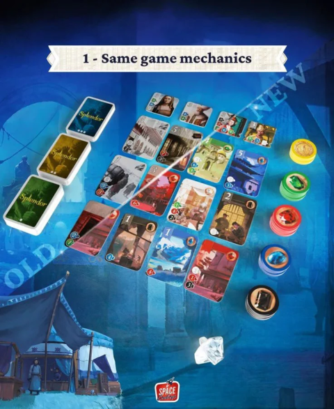 Splendor Refresh บอร์ดเกม – Little Kraken Board Game